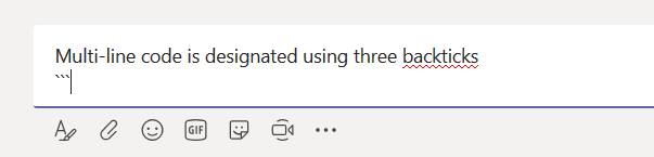 Did you know … you can use markdown in Teams messages? – Lisa's Home Page