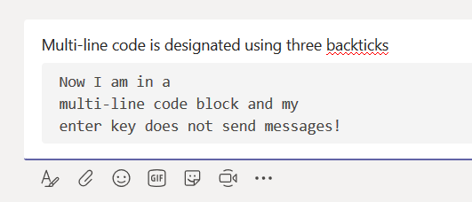 Did you know … you can use markdown in Teams messages? – Lisa's Home Page