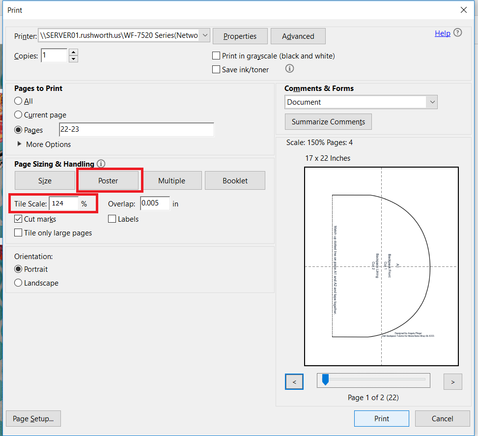 Enlarging A Pattern – Lisa's Home Page