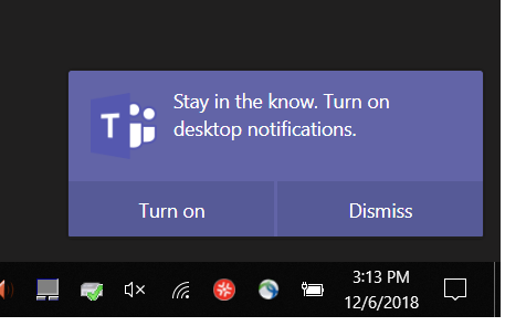 Did you know … you can get desktop notifications from the Microsoft ...